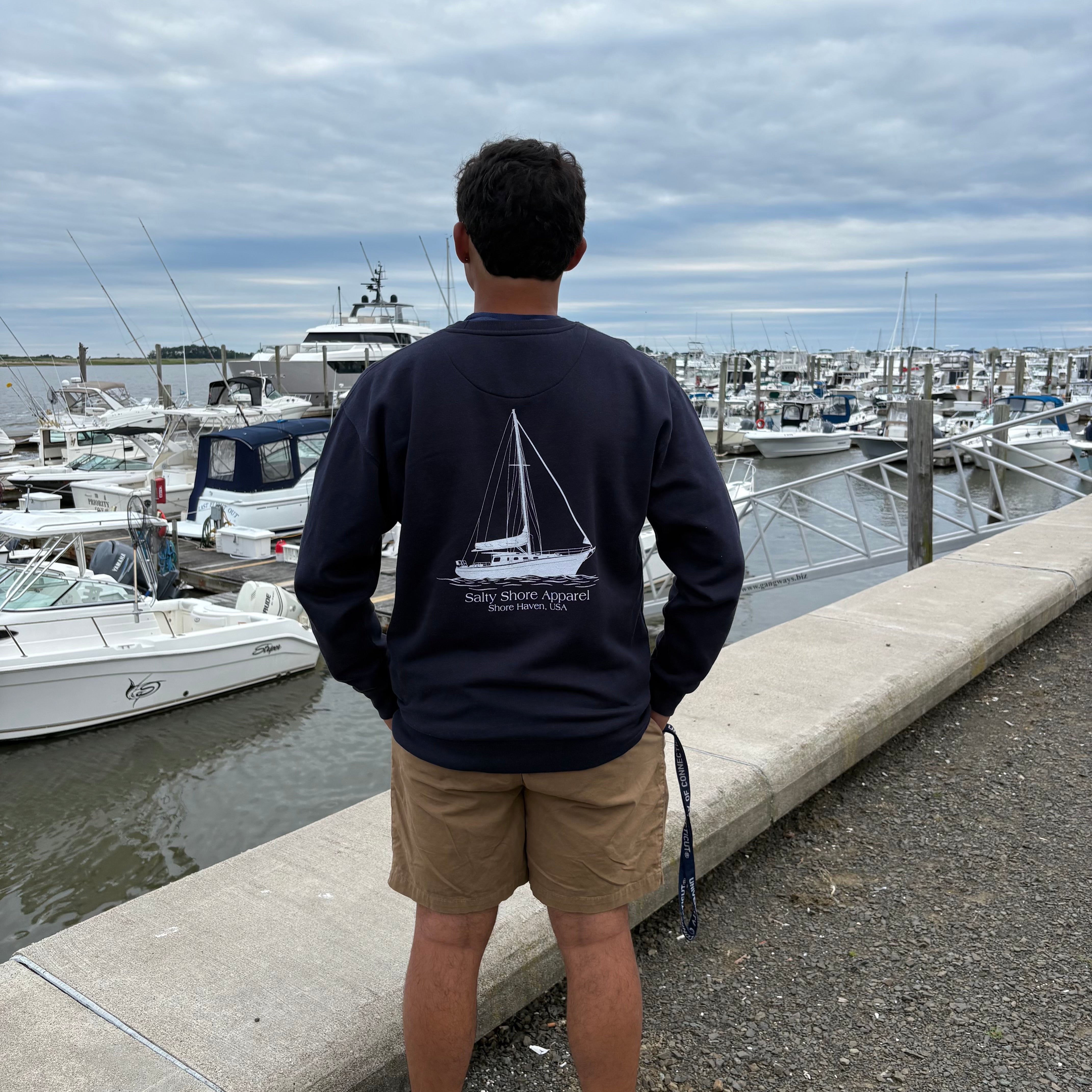 How to Style a Nautical Sweatshirt: 8 Coastal Outfit Ideas – Salty ...